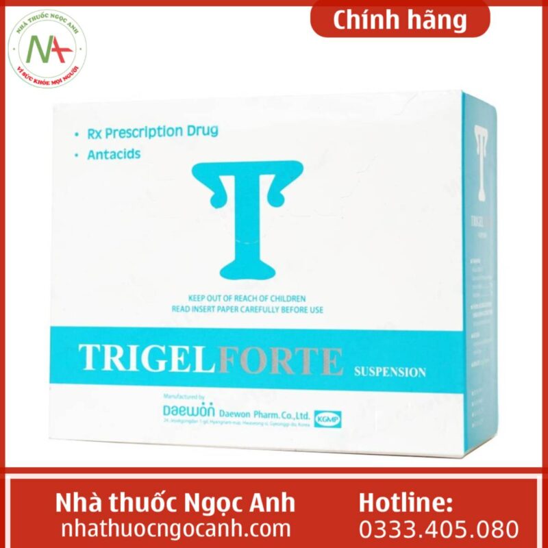 Thuốc Trigelforte Suspension có tác dụng gì, giá bao nhiêu, mua ở đâu?