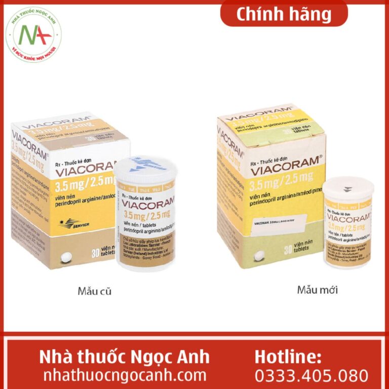 Thuốc Viacoram 3.5mg/2.5mg là thuốc gì, giá bao nhiêu, mua ở đâu?