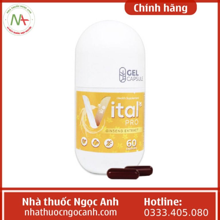 Thuốc Vital Pro có tốt không? Giá bao nhiêu? Mua ở đâu?