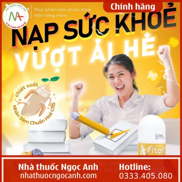 Thuốc Vital Pro có tốt không? Giá bao nhiêu? Mua ở đâu?