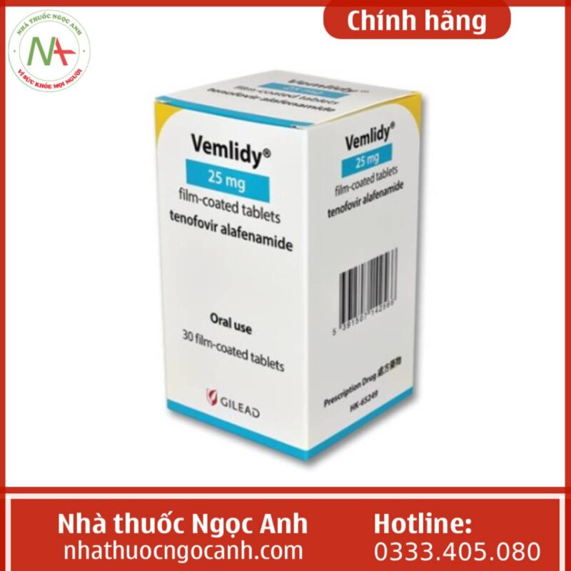 Thuốc Vemlidy là thuốc gì? Công dụng gì? Giá bao nhiêu?