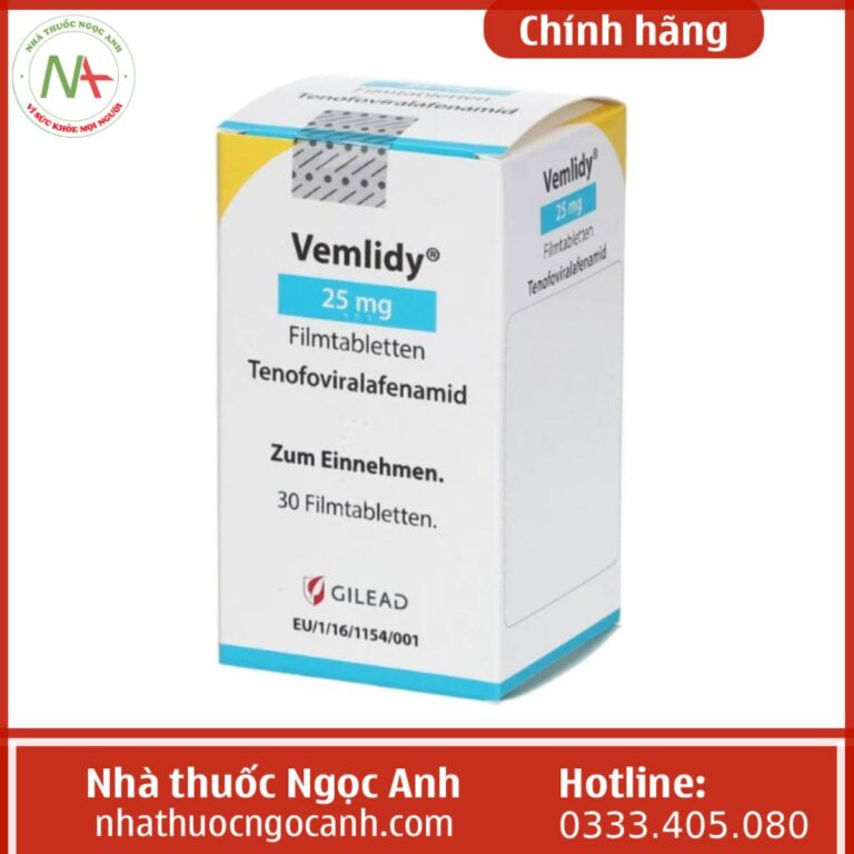 Thuốc Vemlidy là thuốc gì? Công dụng gì? Giá bao nhiêu?