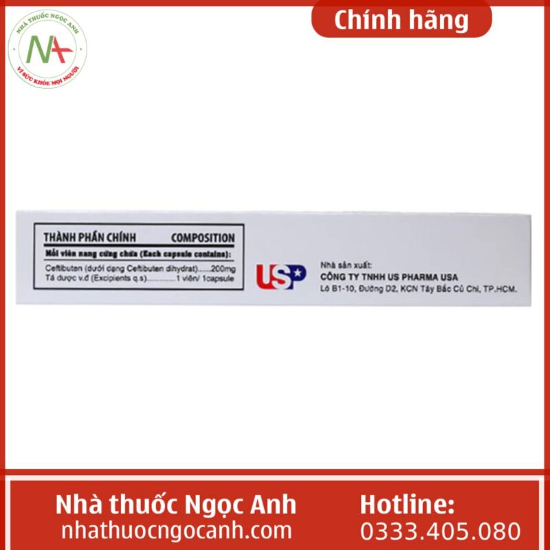Thuốc Ceftenmax 200 cap là thuốc gì? Giá bao nhiêu? Mua ở đâu?