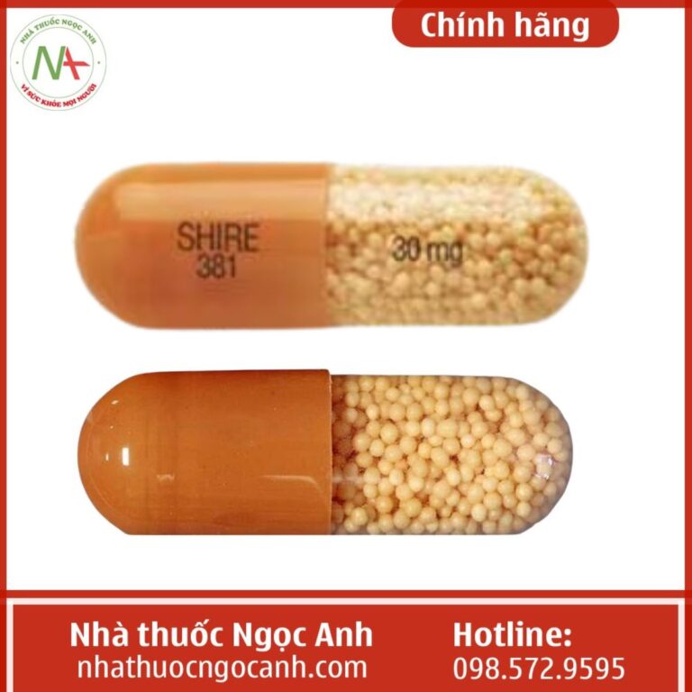 Thuốc Adderall XR 30mg là gì, tác dụng, giá bao nhiêu, mua ở đâu