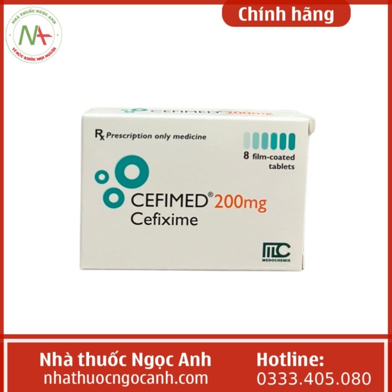 Thuốc Cefimed 200mg uống trước hay sau ăn, giá bao nhiêu, mua ở đâu?