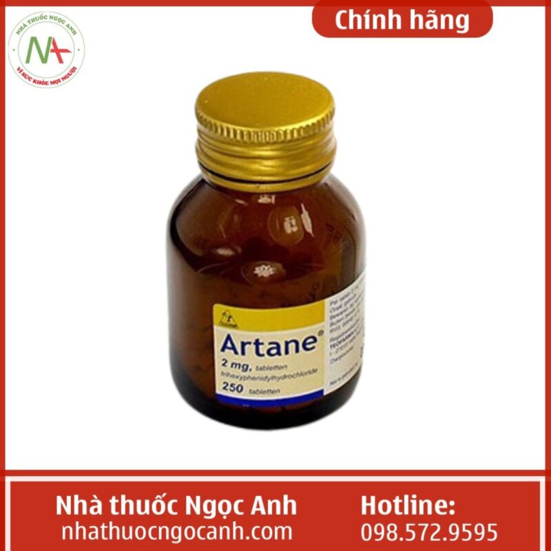 Thuốc Artane 2mg là gì, có tác dụng gì, giá bao nhiêu, mua ở đâu