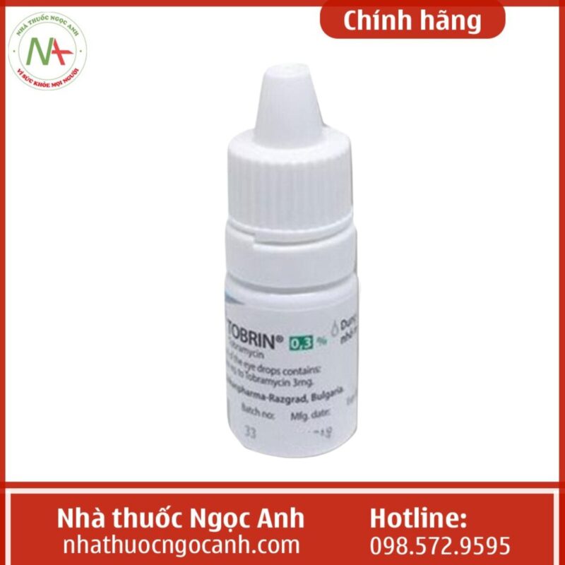 Thuốc Tobrin 0.3% là gì, có tác dụng gì, giá bao nhiêu, mua ở đâu
