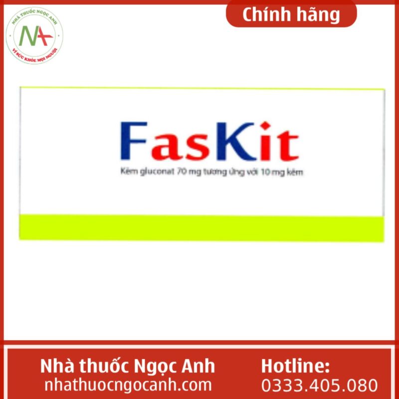 Thuốc Faskit có tác dụng gì? giá bao nhiêu? mua ở đâu