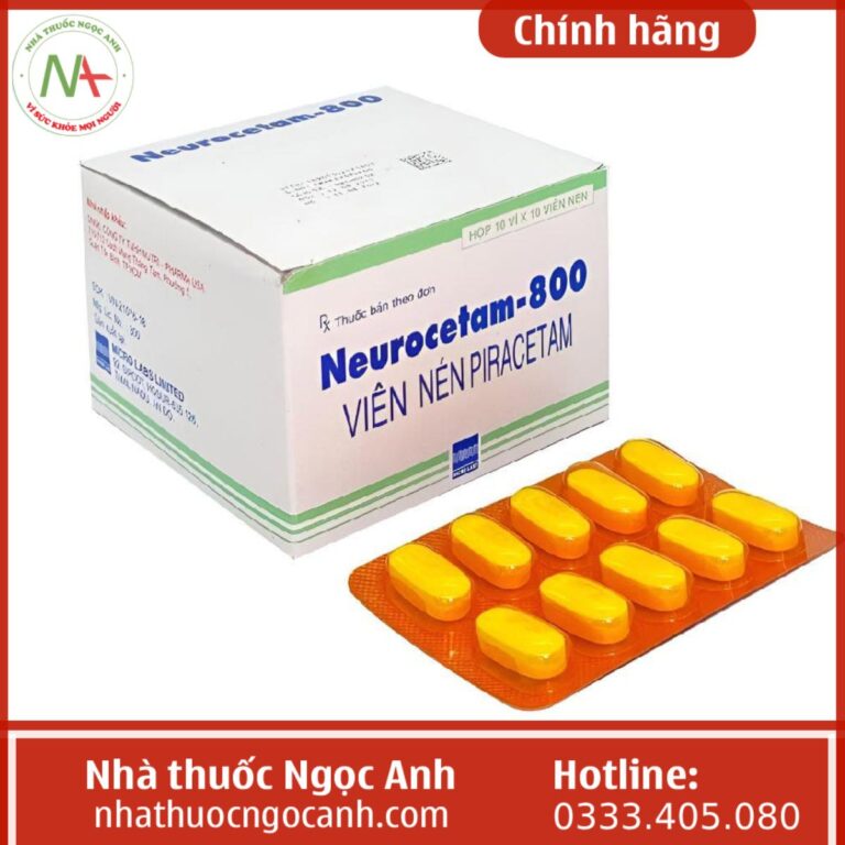 Neurocetam 800 là thuốc gì? Giá bao nhiêu? Mua ở đâu?