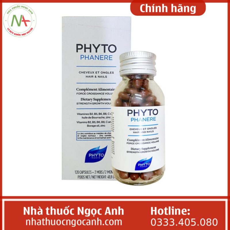 Thuốc Phyto Phanere có tốt không? giá bao nhiêu? mua ở đâu