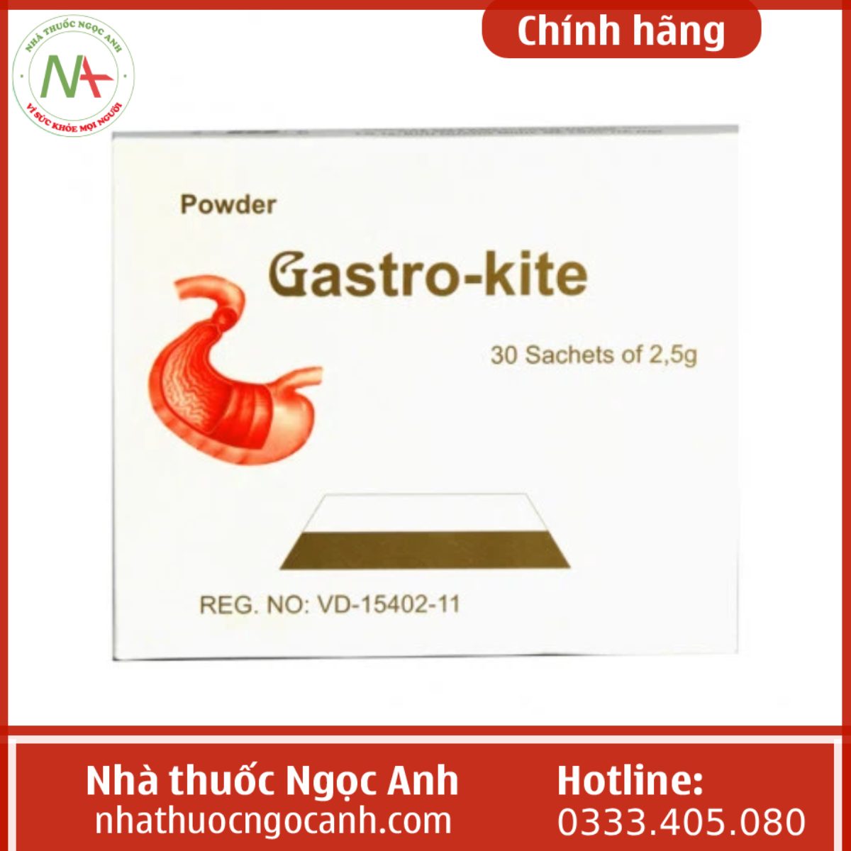 Thuốc Gastro-kite có tác dụng gì? giá bao nhiêu? mua ở đâu