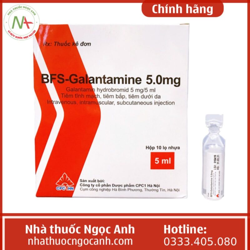 Thuốc BFS-Galantamine 5.0mg có tác dụng gì? giá bao nhiêu? mua ở đâu