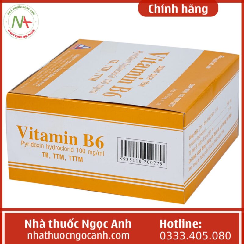 Thuốc Vitamin B6 100mg/ml Vinphaco là thuốc gì? giá bao nhiêu? mua ở đâu
