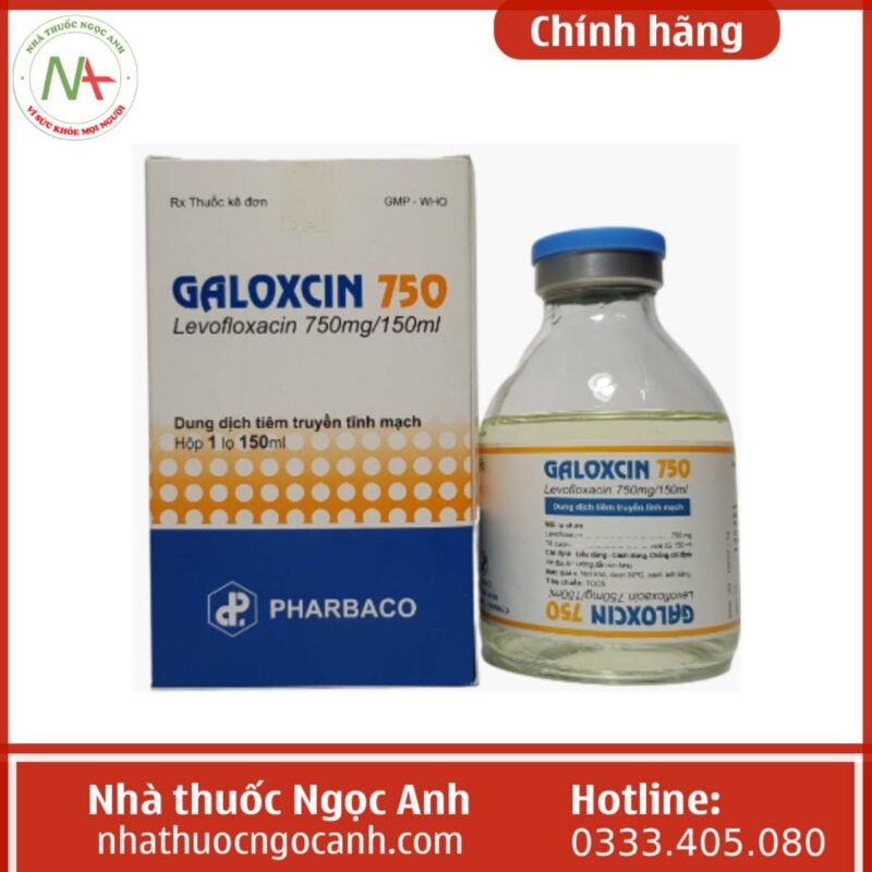 Thuốc Galoxcin 750mg/150ml là thuốc gì? Giá bao nhiêu? Mua ở đâu
