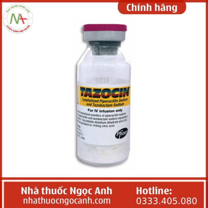 Thuốc Tazocin 4.5g là thuốc gì? Giá bao nhiêu? Mua ở đâu?
