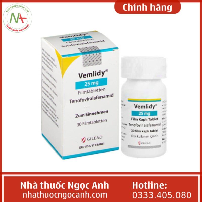 Thuốc Vemlidy là thuốc gì? Công dụng gì? Giá bao nhiêu?