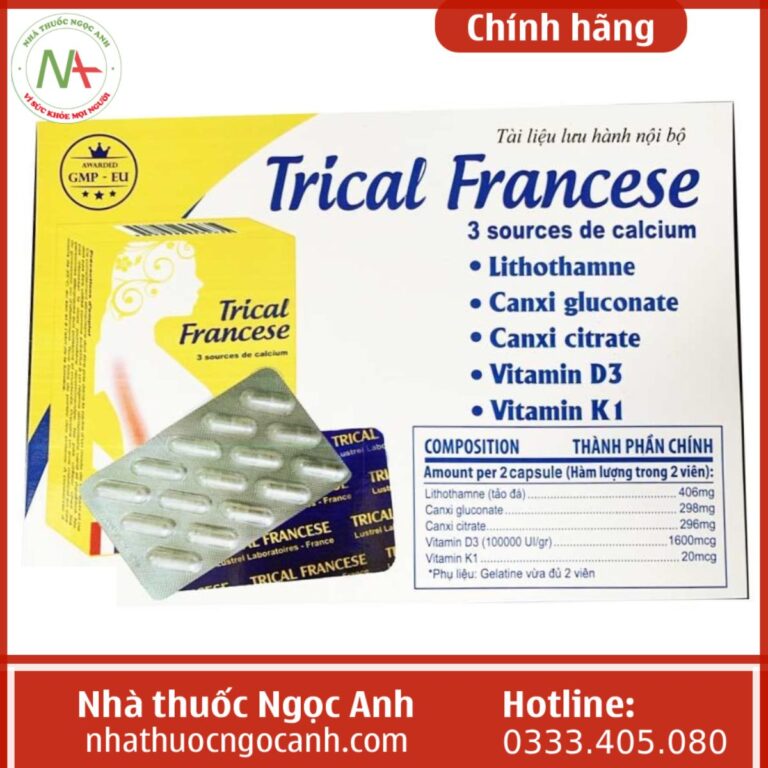 Thuốc Trical Francese có tốt không? giá bao nhiêu? mua ở đâu