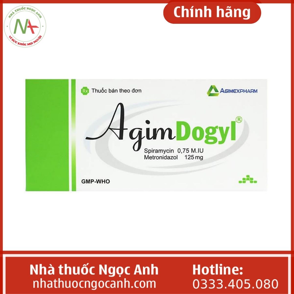 Thuốc AgimDogyl là thuốc gì, mua ở đâu, giá bao nhiêu, tác dụng gì