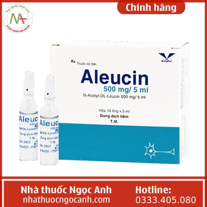 Thuốc N-Acetyl-DL-Leucine là thuốc gì? Cơ chế như thế nào? Cách dùng ...