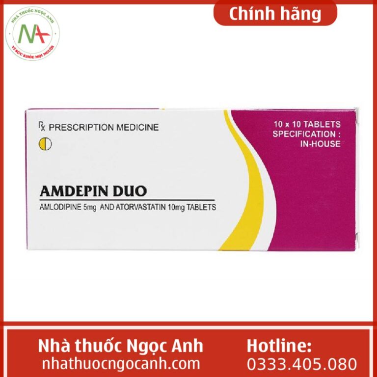 Thuốc Amdepin Duo là thuốc gì, giá bao nhiêu, mua ở đâu?