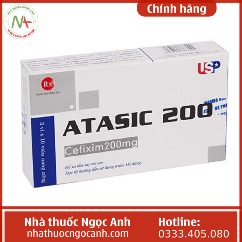 Thuốc Atasic 200 là thuốc gì, có tác dụng gì, giá bao nhiêu, mua ở đâu?