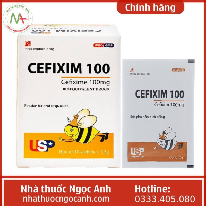 Thuốc Cefixim 100 US Pharma là thuốc gì, giá bao nhiêu? Mua ở đâu?