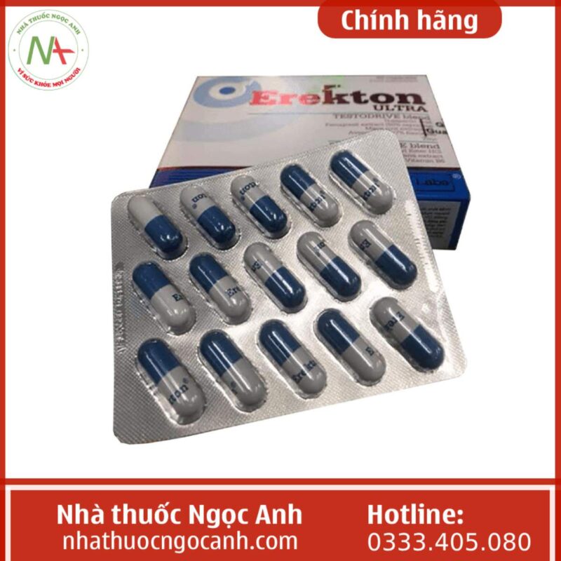Thuốc Erekton Ultra giá bao nhiêu? Mua ở đâu? Có tốt không?
