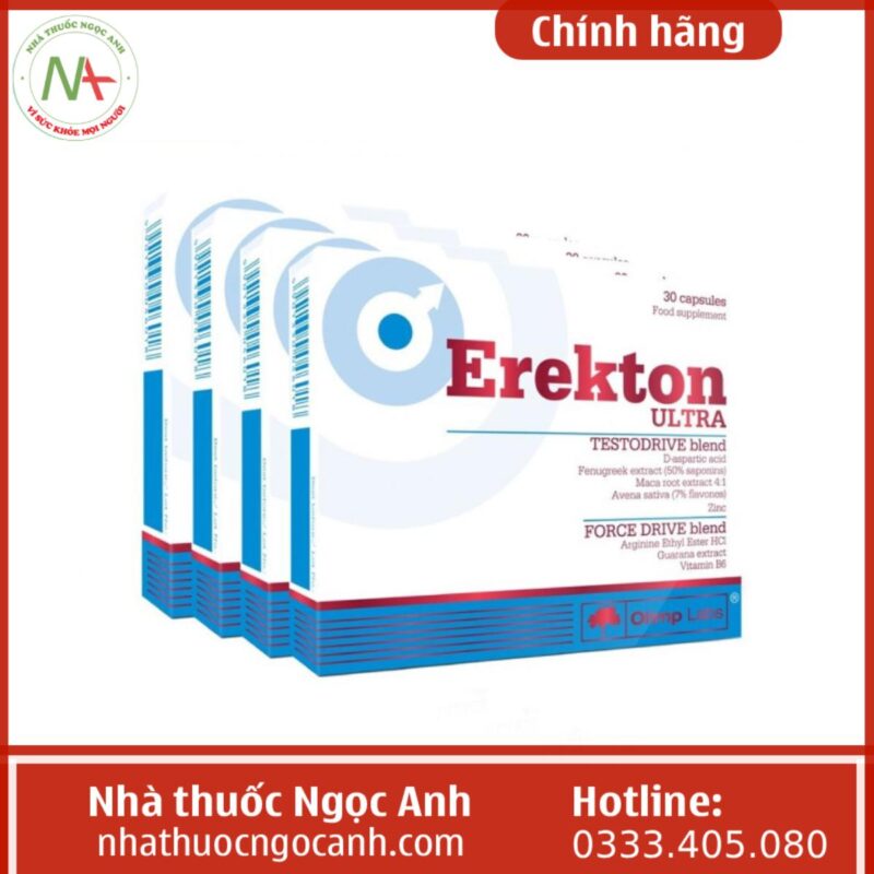 Thuốc Erekton Ultra giá bao nhiêu? Mua ở đâu? Có tốt không?
