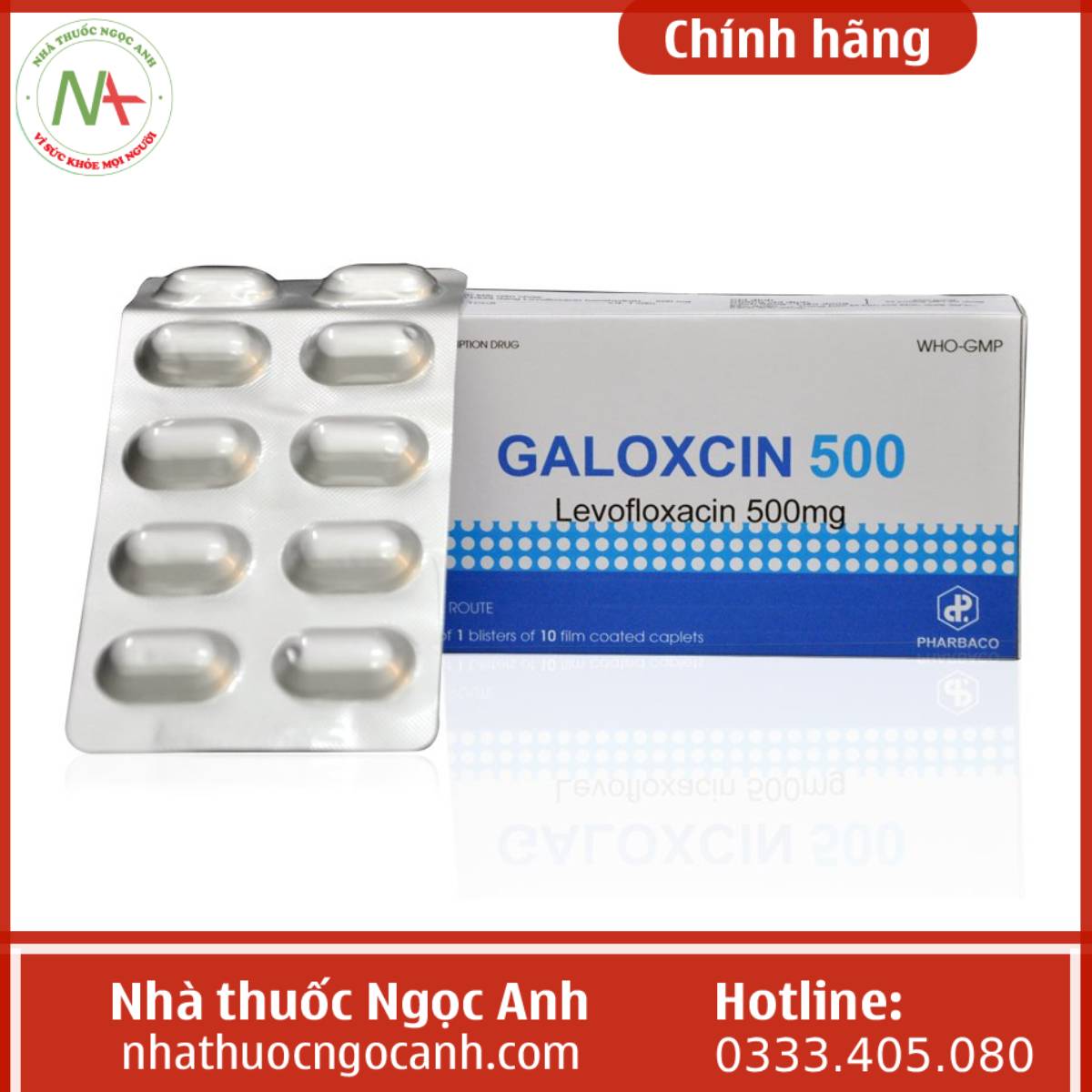 Thuốc Galoxcin 500 là thuốc gì, giá bao nhiêu, mua ở đâu?