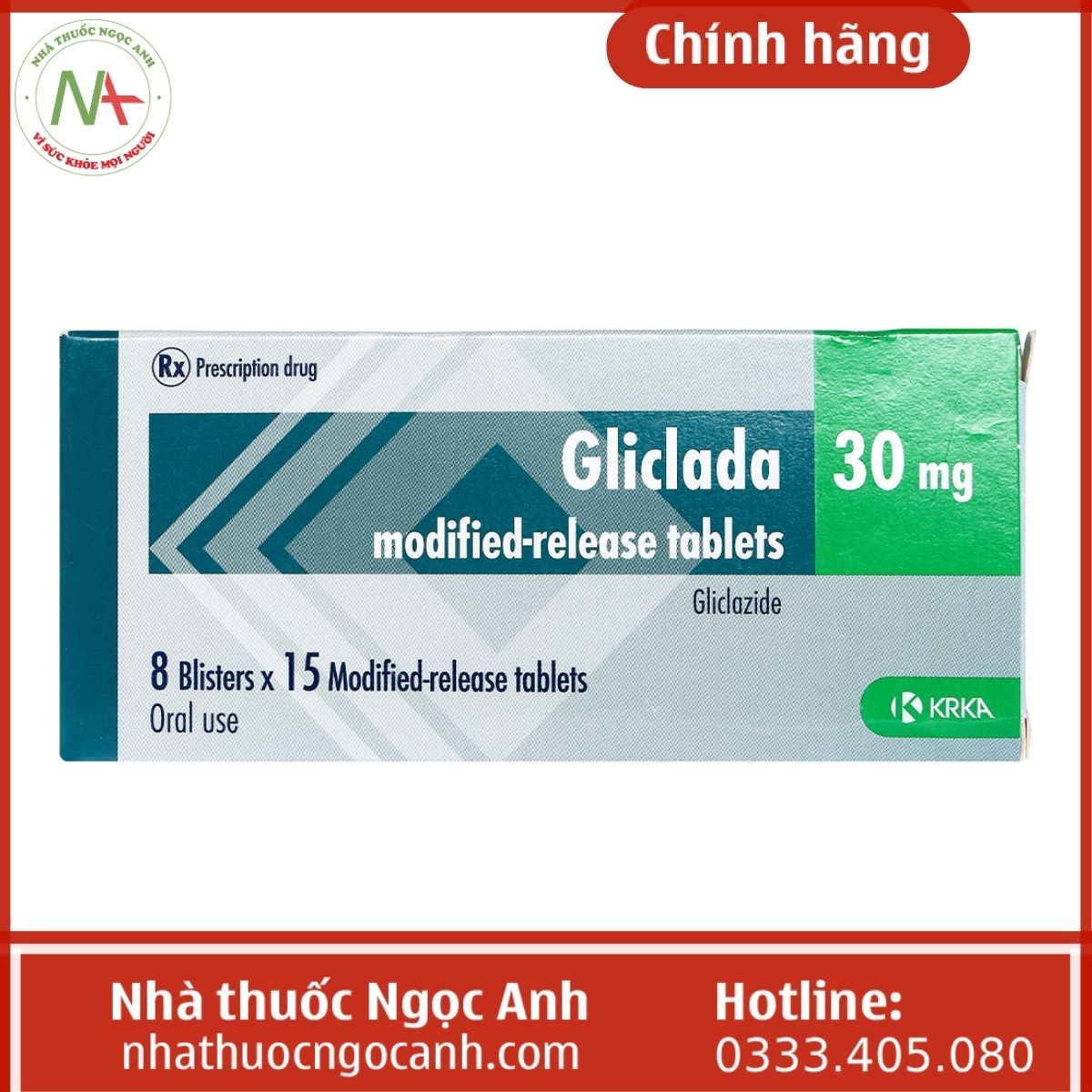Thuốc Gliclada 30 mg là thuốc gì, mua ở đâu, giá bao nhiêu, tác dụng gì