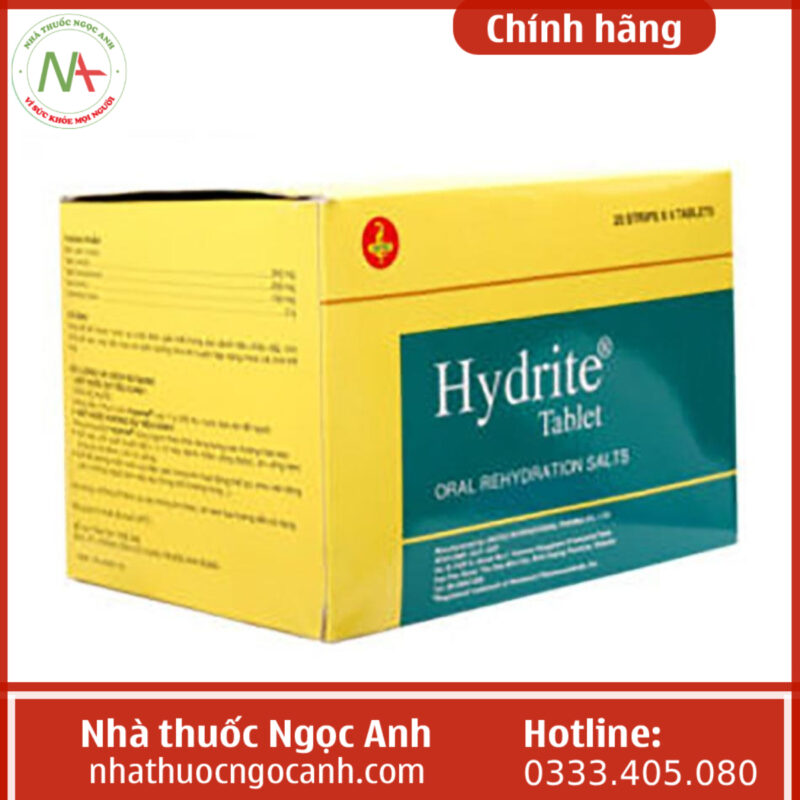Viên nén Hydrite có tác dụng gì, giá bao nhiêu, mua ở đâu?