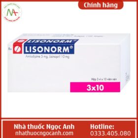 Thuốc Lisonorm là thuốc gì, có tác dụng gì, giá bao nhiêu, mua ở đâu?