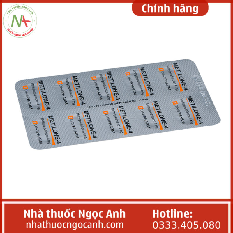 Thuốc Metilone-4 là thuốc gì, giá bao nhiêu, mua ở đâu?