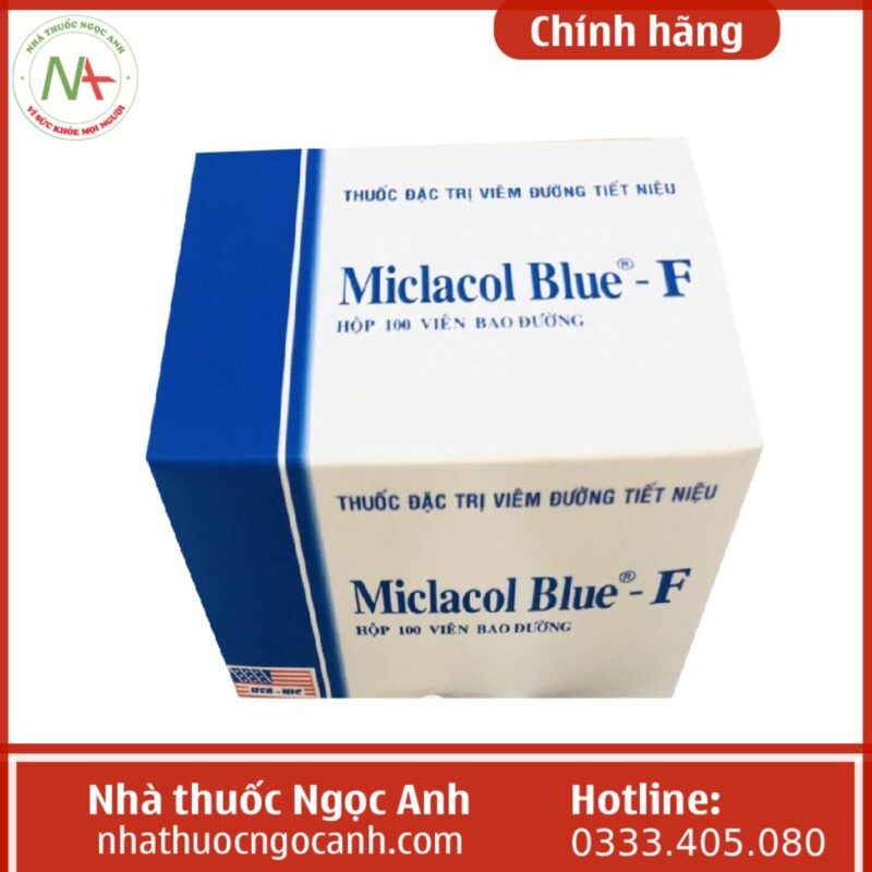 Thuốc Miclacol Blue - F có tác dụng gì, là thuốc gì, giá bao nhiêu, mua ...