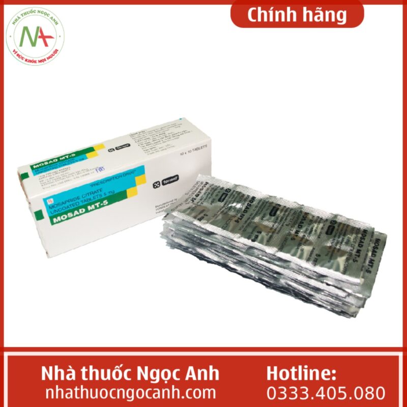 Thuốc Mosad MT-5 là thuốc gì, giá bao nhiêu, mua ở đâu, có tác dụng gì?