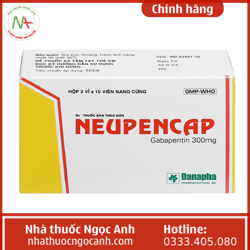Thuốc Neupencap là thuốc gì, giá bao nhiêu? Mua ở đâu?