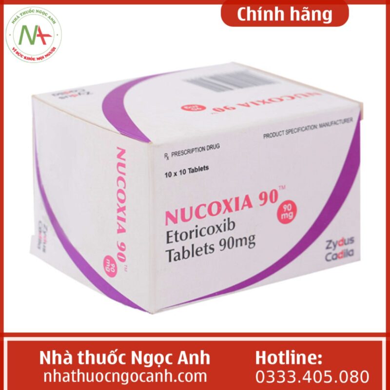 Thuốc Nucoxia 90 là thuốc gì, có tác dụng gì, giá bao nhiêu, mua ở đâu?