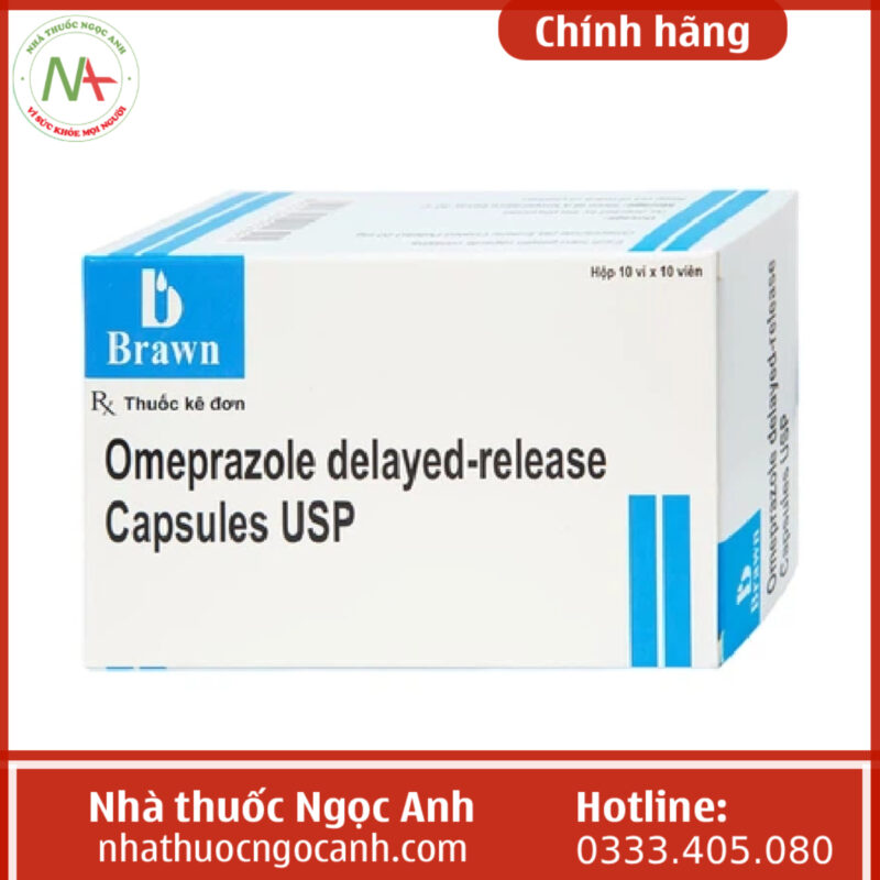 Thuốc Omeprazole Delayed - Release Capsules USP là thuốc gì, giá bao nhiêu? Mua ở đâu?