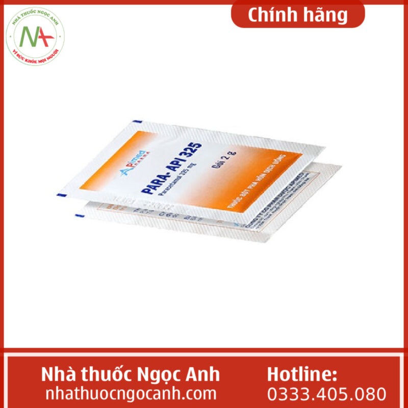 Thuốc Para-Api 325 là thuốc gì, giá bao nhiêu? Mua ở đâu?