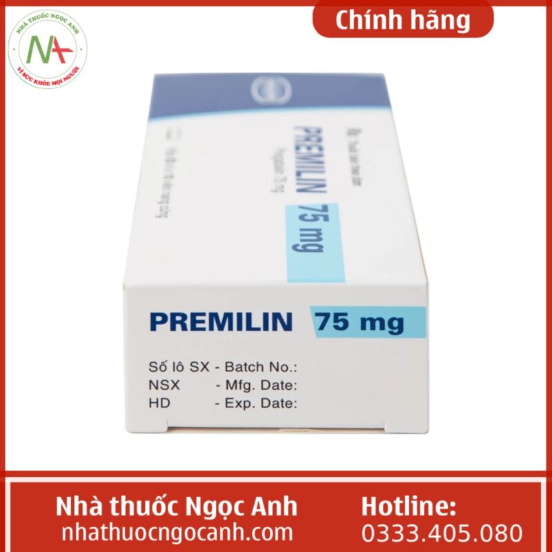 Thuốc Premilin 75 mg có tác dụng gì, là thuốc gì, giá bao nhiêu, mua ở đâu?