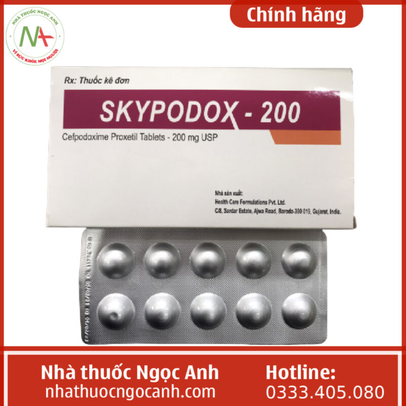 Thuốc Skypodox-200 là thuốc gì, giá bao nhiêu, mua ở đâu?