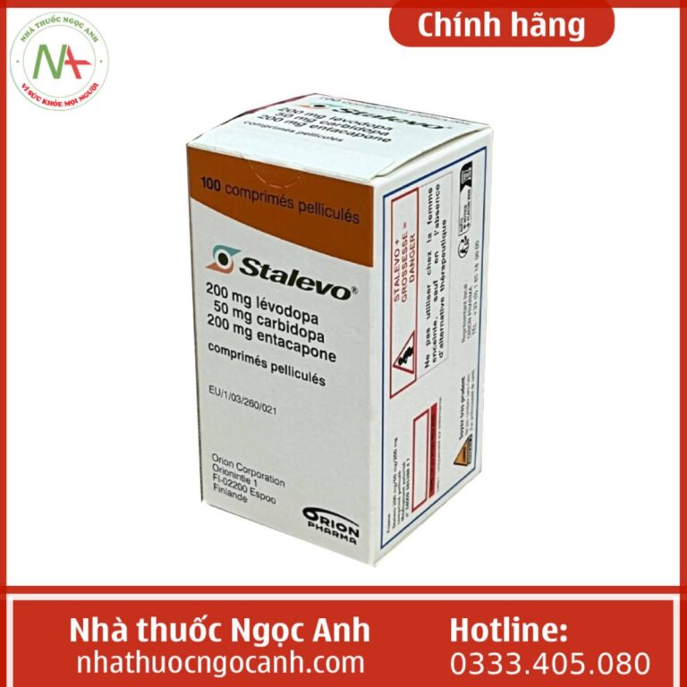 Thuốc Stalevo 200/50/200mg điều trị bệnh Parkinson giá bao nhiêu, mua ở ...