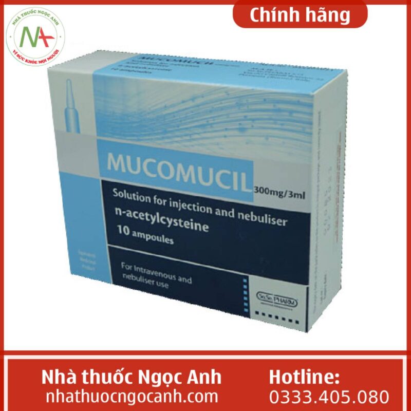 Thuốc Mucomucil có tốt không, giá bao nhiêu? Mua ở đâu?