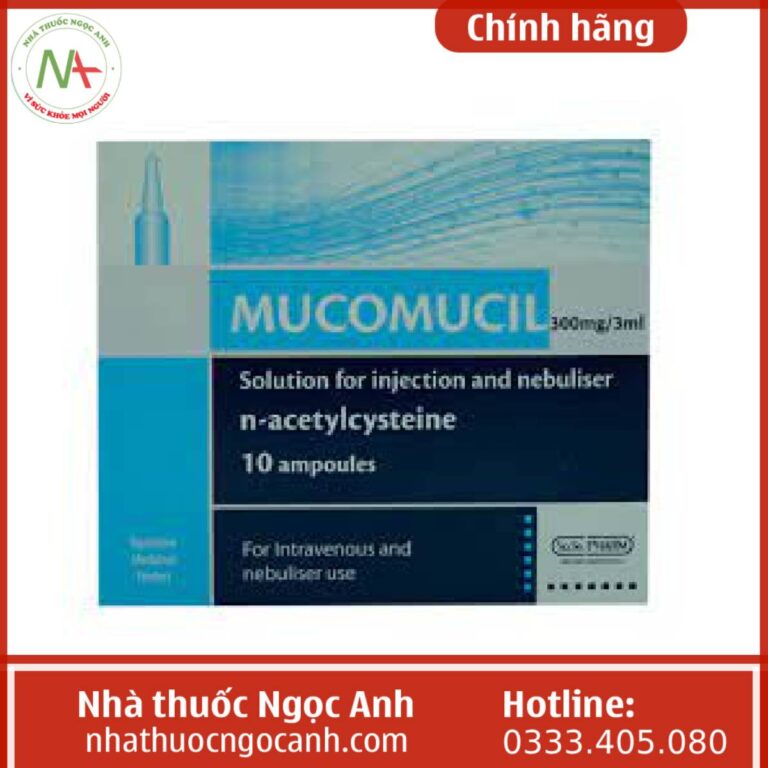 Thuốc Mucomucil có tốt không, giá bao nhiêu? Mua ở đâu?