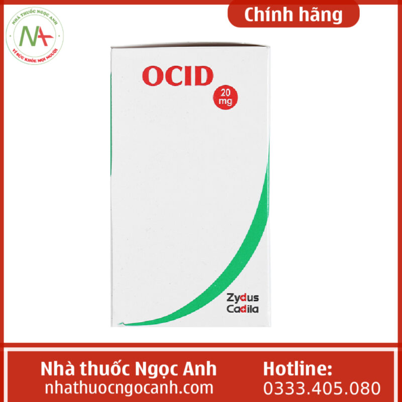 Thuốc Ocid 20mg là thuốc gì, uống thế nào, giá bao nhiêu? Mua ở đâu?