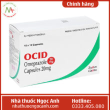Thuốc Ocid 20mg là thuốc gì, uống thế nào, giá bao nhiêu? Mua ở đâu?