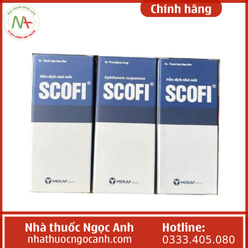 Thuốc nhỏ mắt Scofi 10mL là thuốc gì, giá bao nhiêu? Mua ở đâu?
