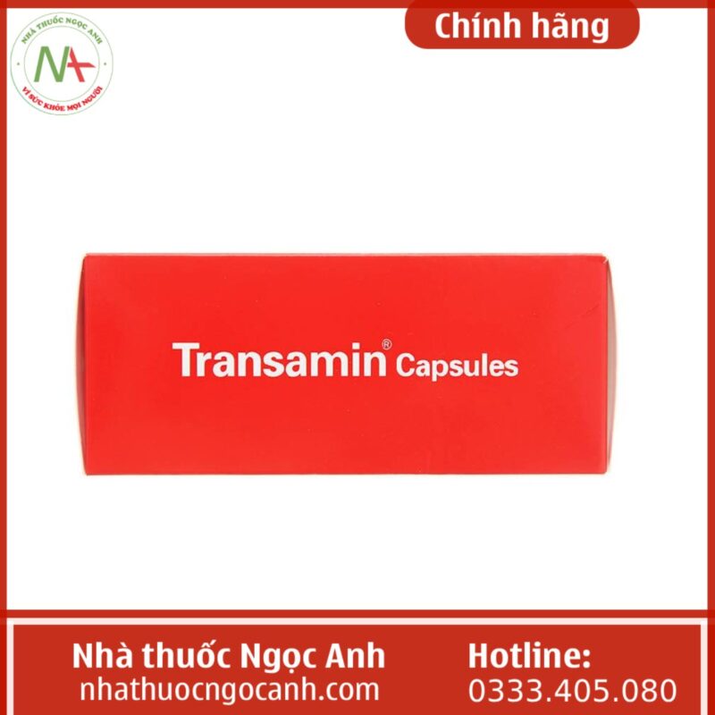 Thuốc Transamin Capsules 250 mg là thuốc gì, có tác dụng gì, giá bao ...