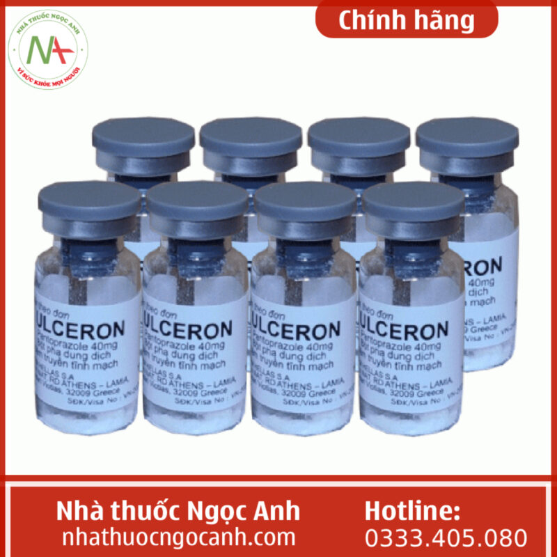 Thuốc tiêm ULceron 40mg tác dụng gì, giá bao nhiêu, mua ở đâu?