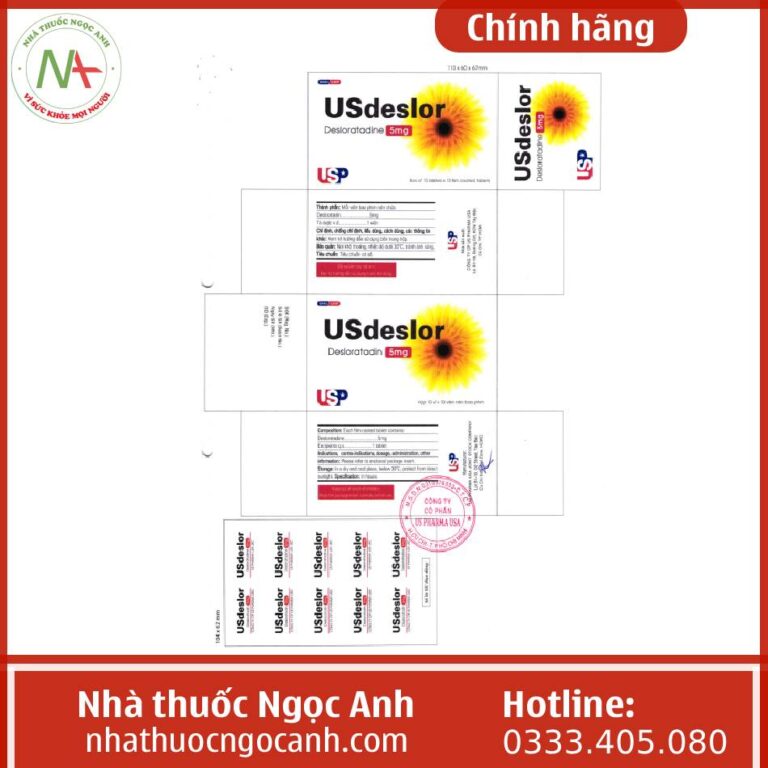 Thuốc USdeslor là thuốc gì, giá bao nhiêu, mua ở đâu?
